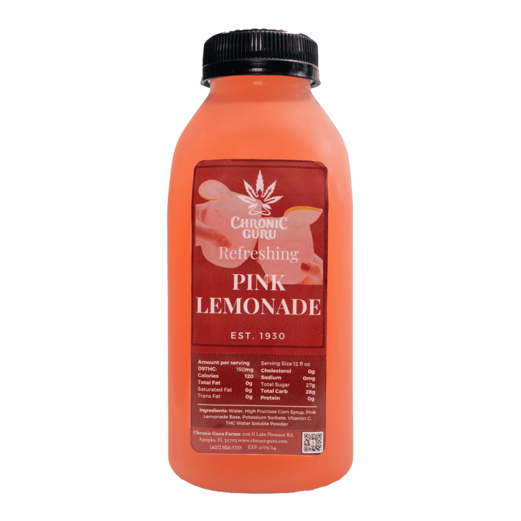 Pink Lemonade THC Drink | Chronic Guru