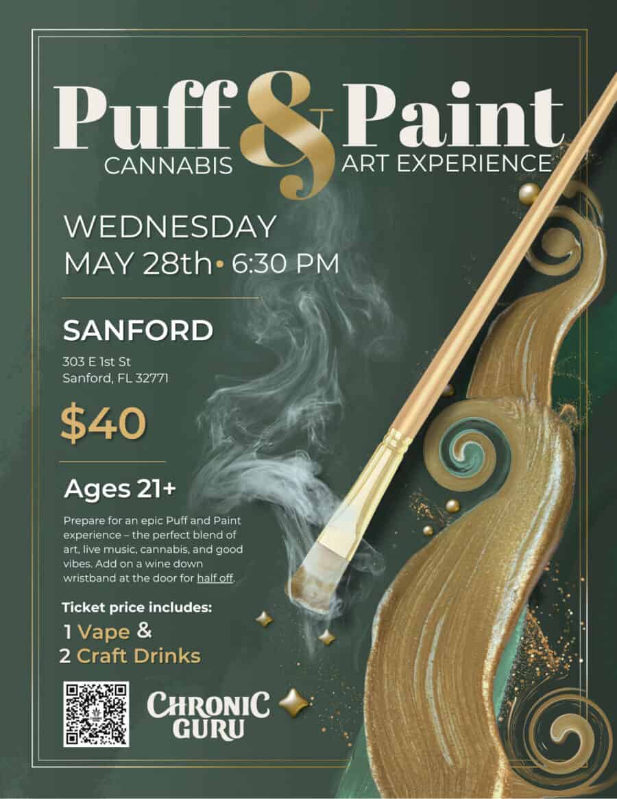 Puff & Paint Event - Chronic Guru