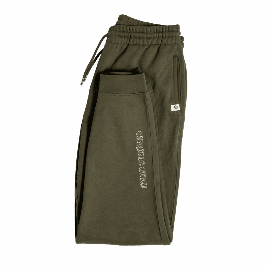 Chronic Guru Embroidered Joggers - Chronic Guru