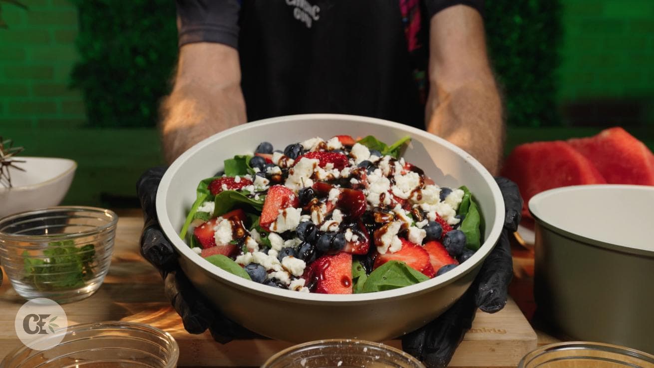 Infused Watermelon Summer Salad Recipe - Chronic Guru